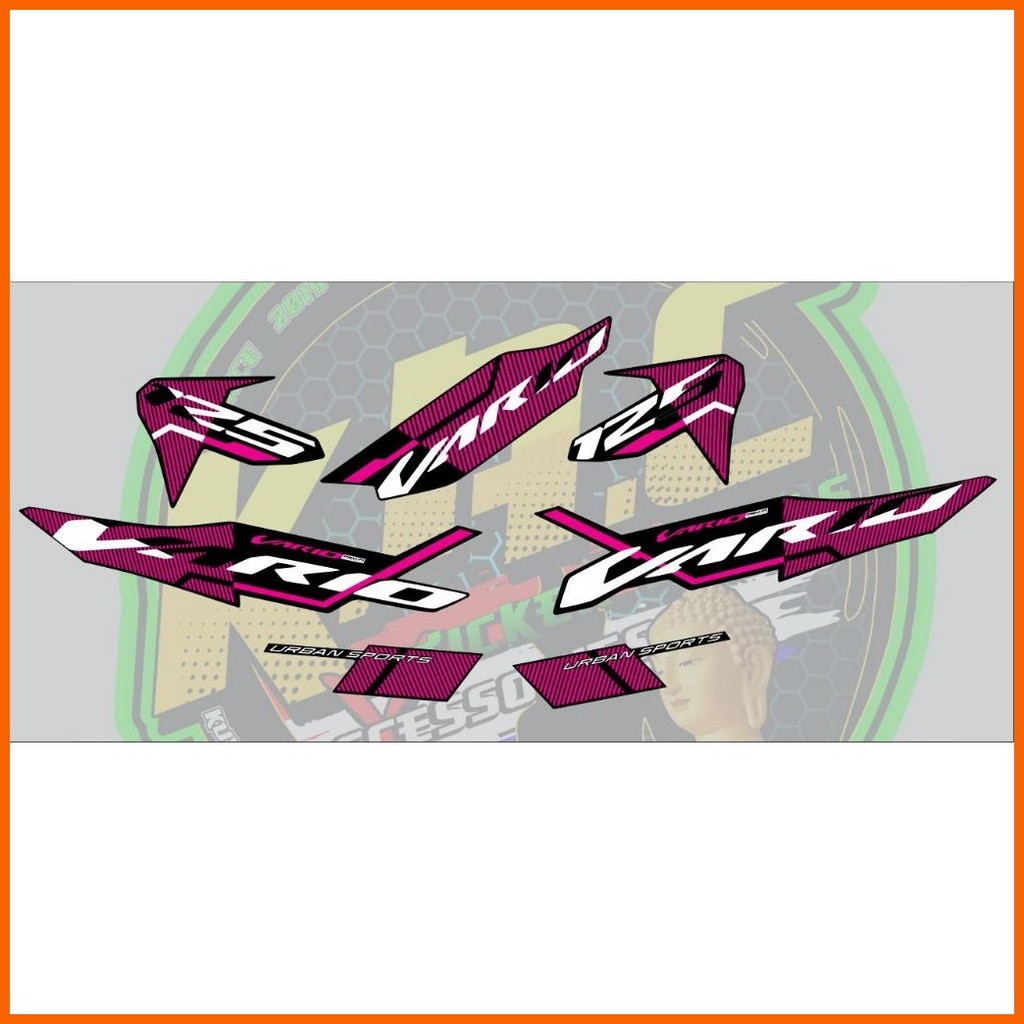 Honda click 125i v2 Vario Decals sticker | Shopee Philippines