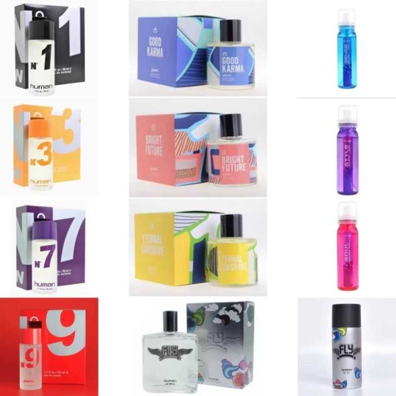 HUMAN / BENCH FLY EDT PERFUME ( N-Series, GOOD Karma, Sense, Soul ...