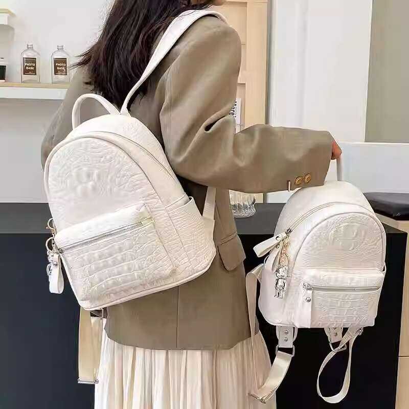 End Texture, Fashionable College Student Backpack, Versatile, Large ...