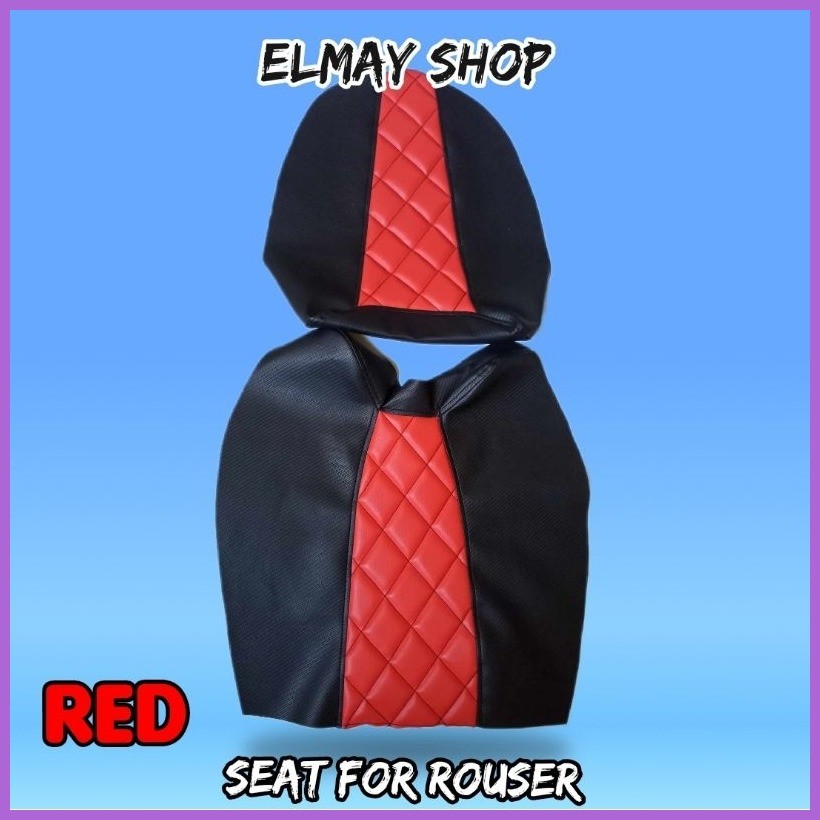 ♠ SeatCover with foam for Kawasaki Rouser NS/LS, Rusi sigma and Gixxer ...