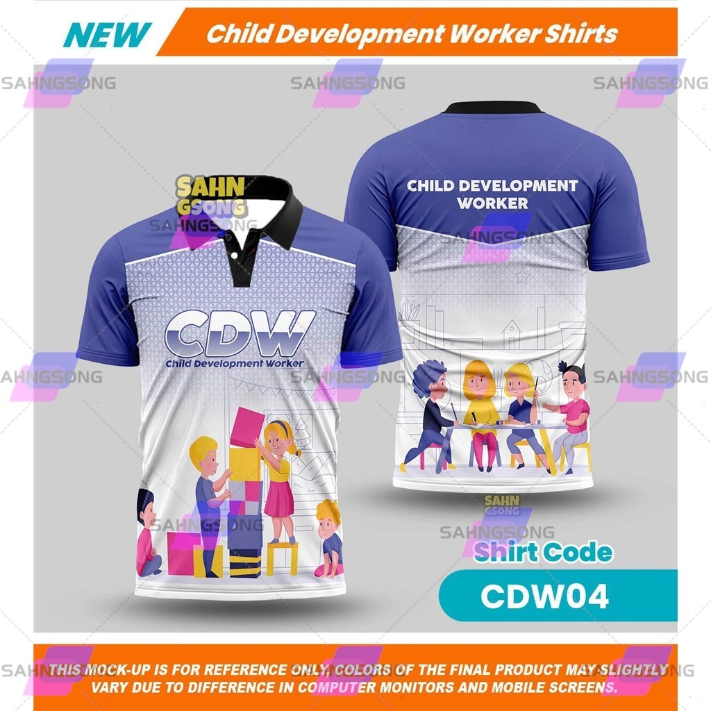 【Free Custom Name & Number】2024 CDW children development workers Full ...