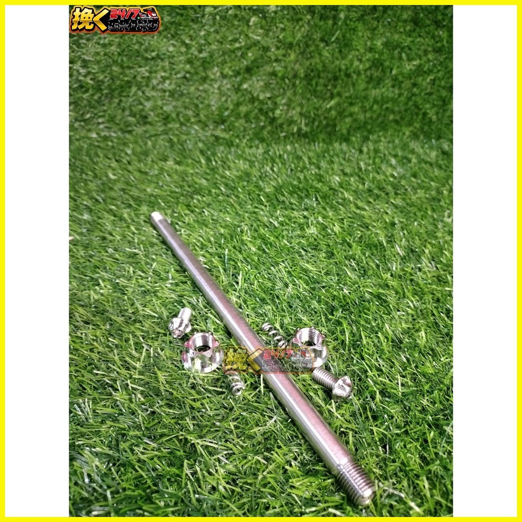 ♠ ⊕ CNC FRONT AXLE RAIDER / WAVE / PCX / NMAX / AEROX / MIO - MIO125 ...