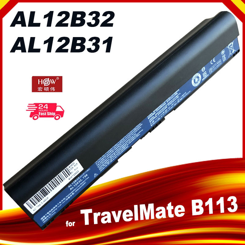 Al12b32 3 2Bd Al12x32 Al12a31 Al12b31 Battery For Acer Aspire One 756 ...