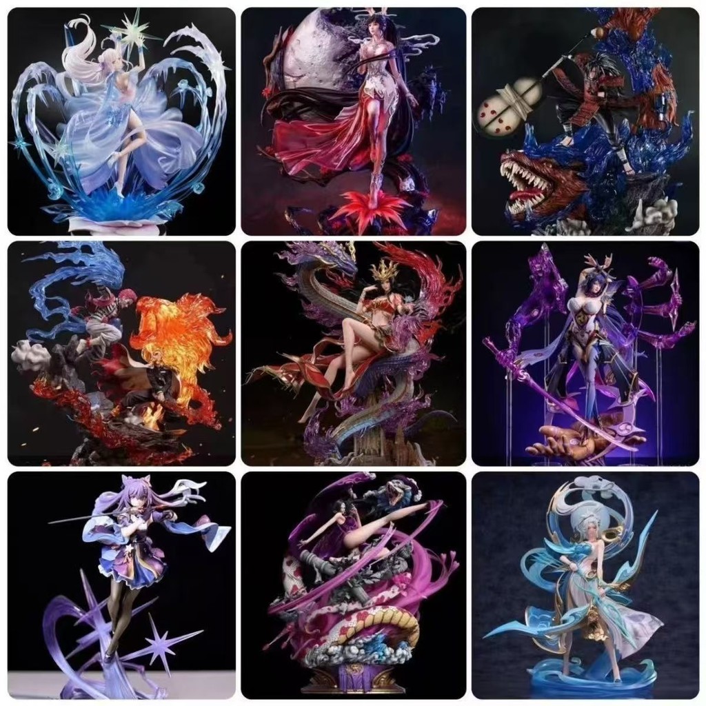 Blind box Anime Hand-Made Lucky Bag Spree King Yuanshen Cheap Naruto ...