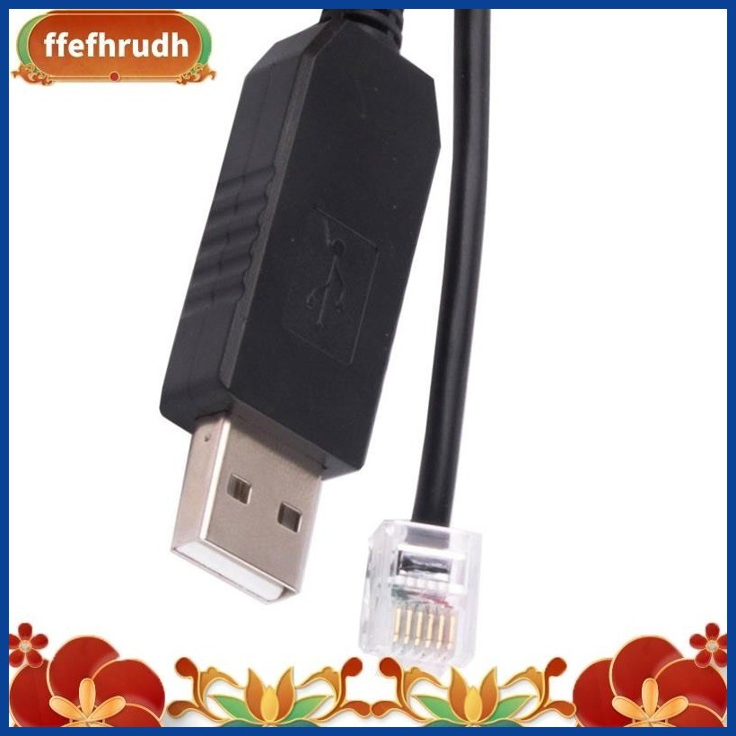 USB To Rj11 Rj12 6P4C Adapter Serial Control Cable EQMOD Cable for Az ...