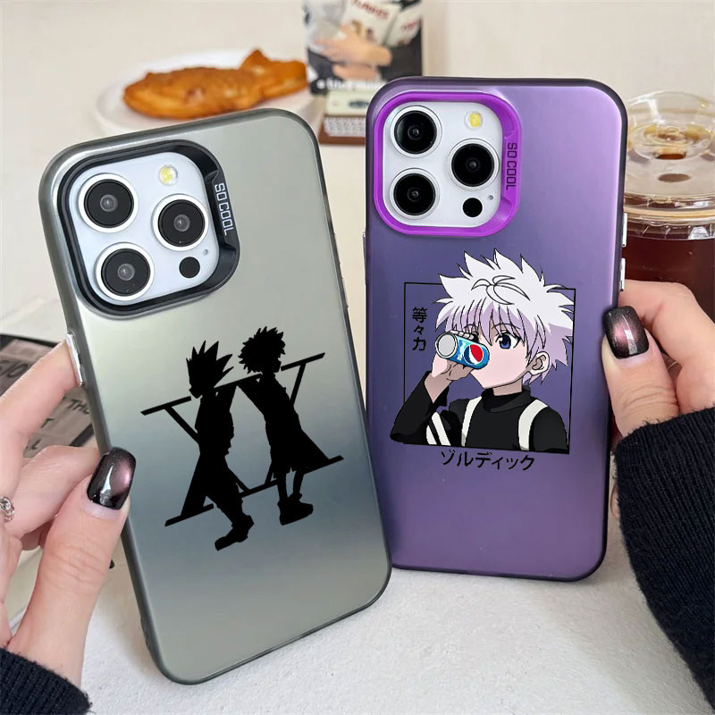 Hunter x Hunter Anime Killua Gon Hisoka Phone Casing for iphone 16 15 ...