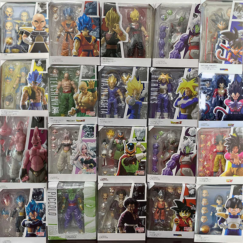 8F Dragon Ball Shfiguarts Min Buu Broly Piccolo Tenshinhan Master Roshi ...
