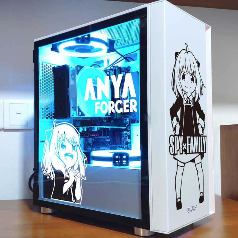 Forger Anya Anime Stickers PC Case,Japanese Cartoon Personality Decor ...