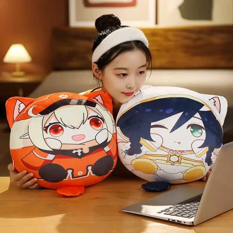 SK Anime Genshin Impact Kamisato Ayaka Ganyu Yae Miko Tartaglia Pillow ...