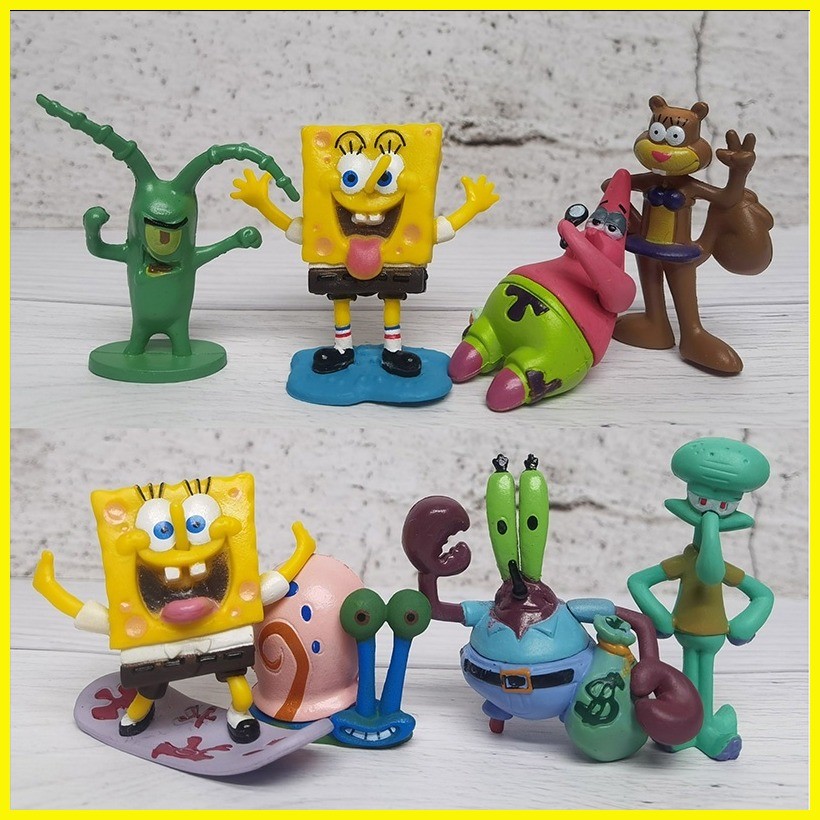 ⊙ ☢ Mini SpongeBob Fish Tank Aquarium Accessories Pineapple House ...