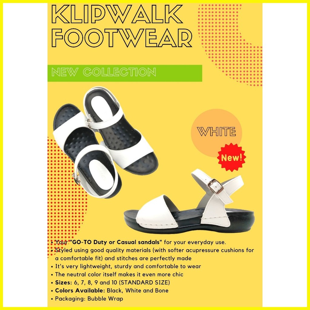KLIPWALK DUTY SANDALS (1 STRAP) | Shopee Philippines