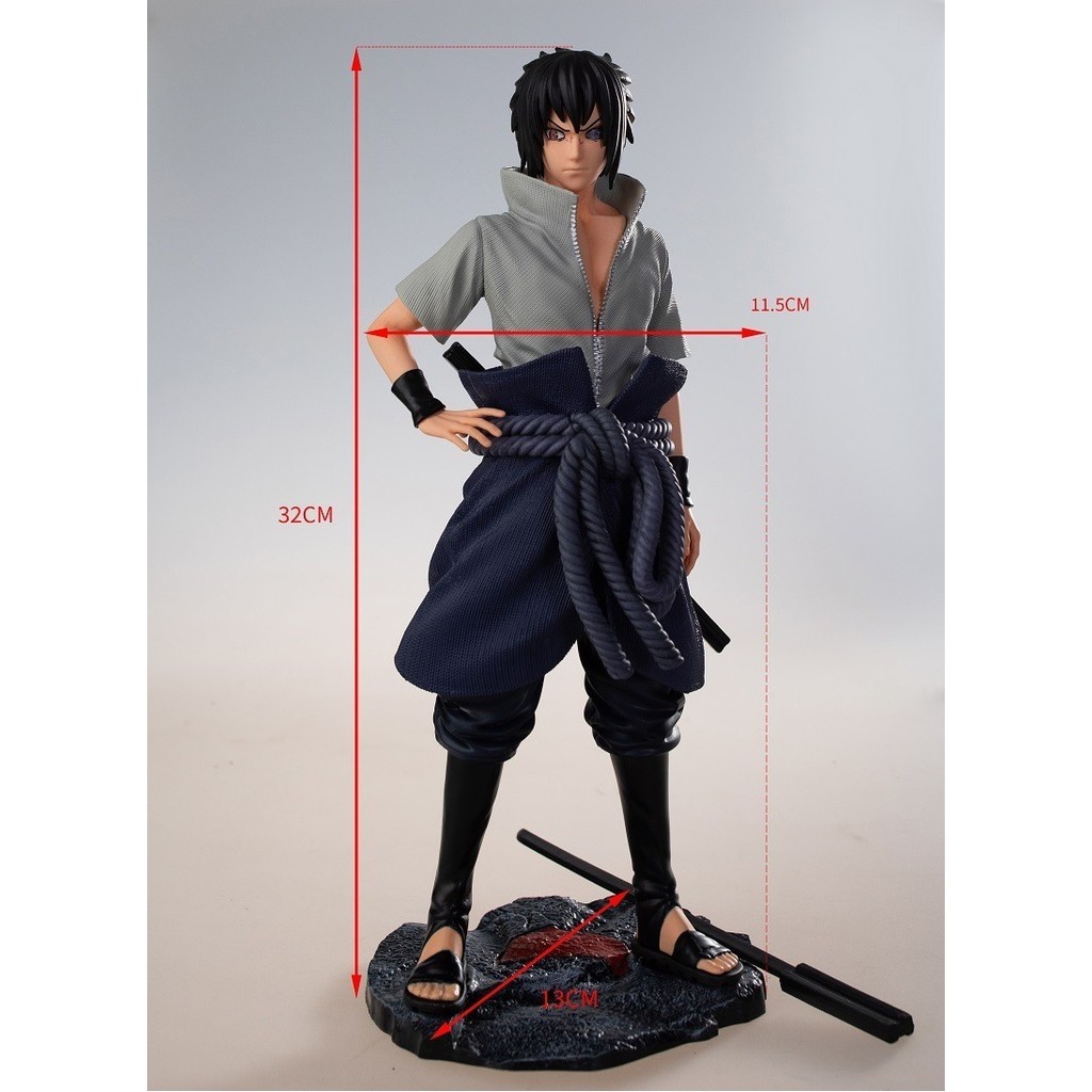 Ninja ippuden: ♡ Stand Up Pose, Door God Sasuke Handheld Model Box Set ...