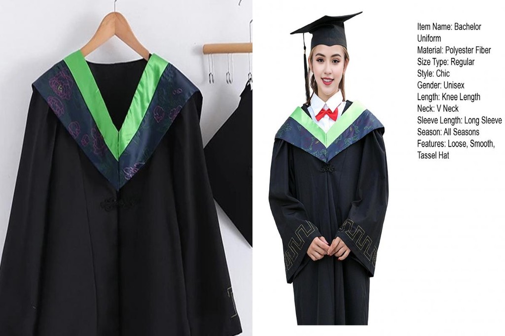 st Graduation Attire Bachelor Uniform Liberal Arts Student Graduation ...