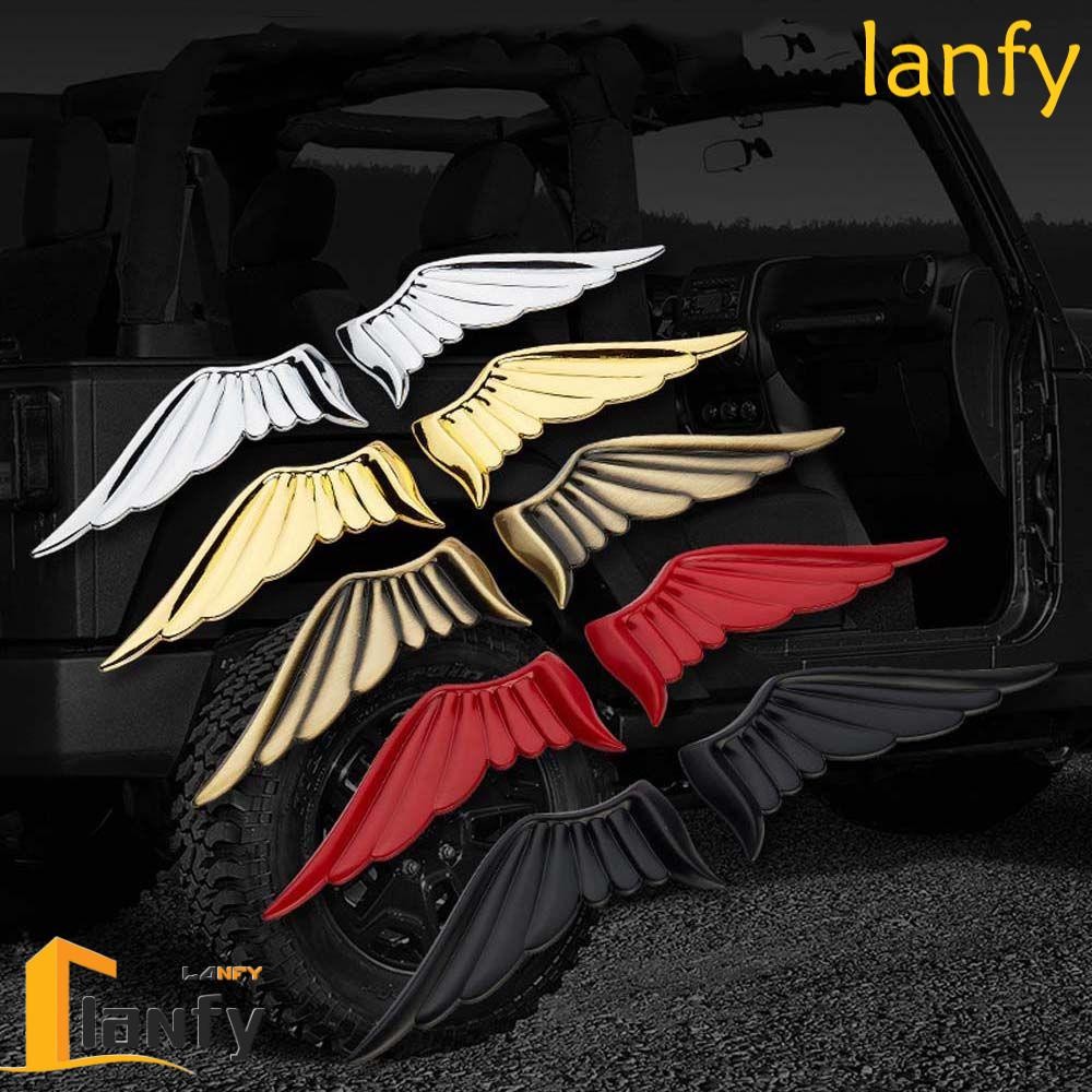 in stock LANFY Personalize 3D Metal Car Sticker Water-proof Rear Trunk ...
