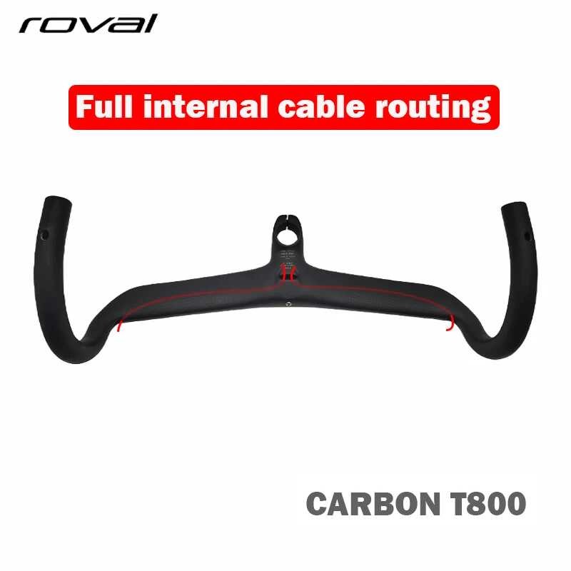 Road Sl8/Sl7 Carbo Handlebar Carbon Stem Roval Internal Cable Routing ...