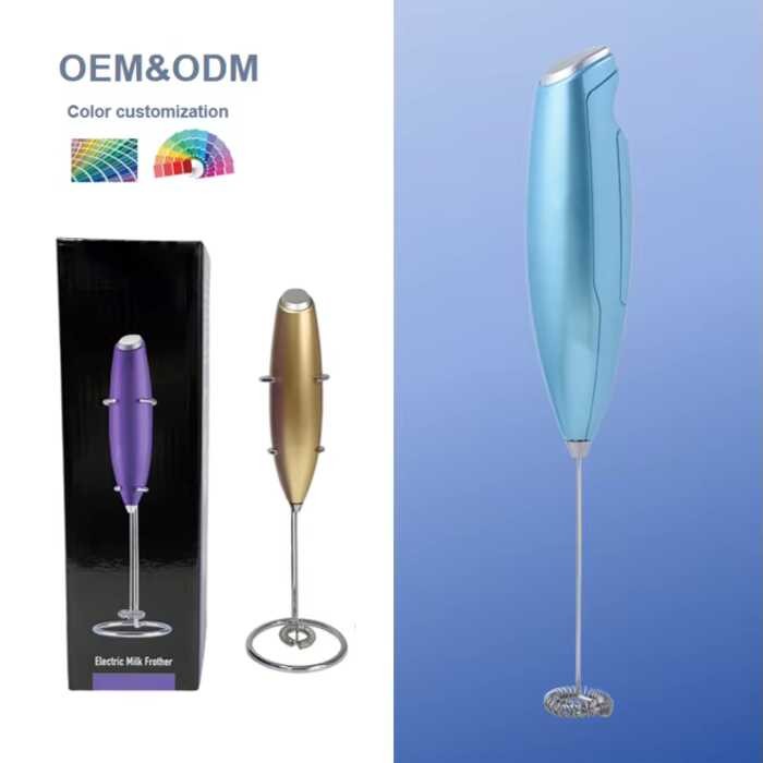 Stainless Steel Handheld Stirrer Egg Beater Coffee Milk Shake Mini ...