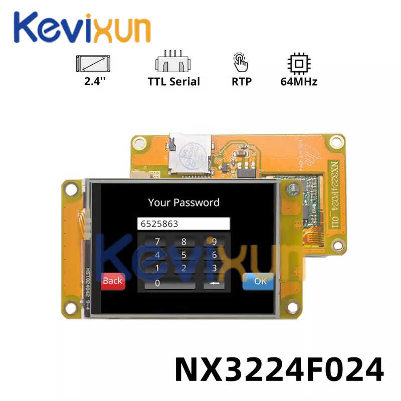 NX4832F035/NX3224F028/NX3224F024 Nextion 3.5"/2.8"/2.4" Resistive Toucreen Smart HMI TFT LCD ...