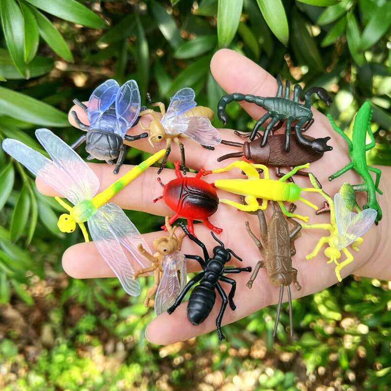 12 sets of insect simulations, kindergarten games, little scorpions ...