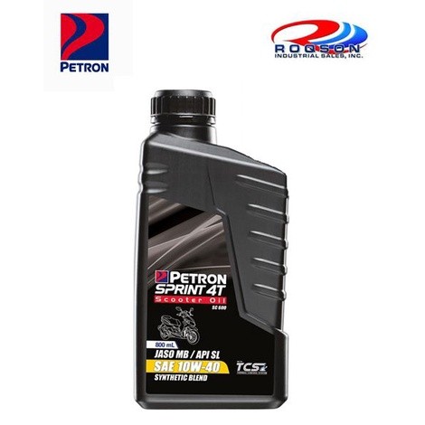 Petron Sprint 4T SC600 Scooter Oil Synthetic Blend SAE 10W-40 800ml ...