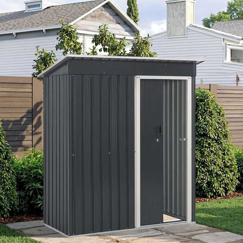Outdoor House Gardens Tool Tool Waterproof Storage Box Grey ...