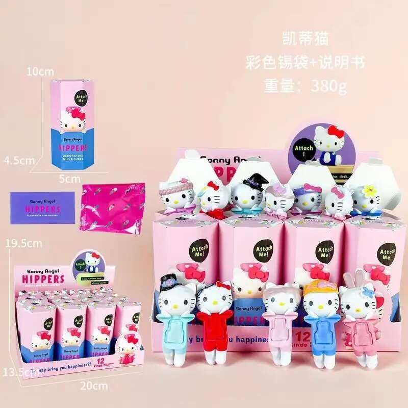 Sanrio New 12Pcs Sonny Angel Kuromi Sonny Surprise Blind Box Cartoon ...
