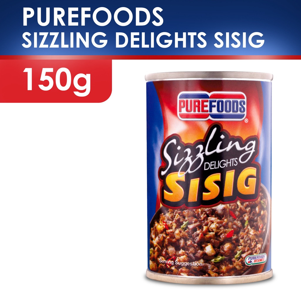 Purefoods Sizzling Delights Sisig (150g) | Shopee Philippines