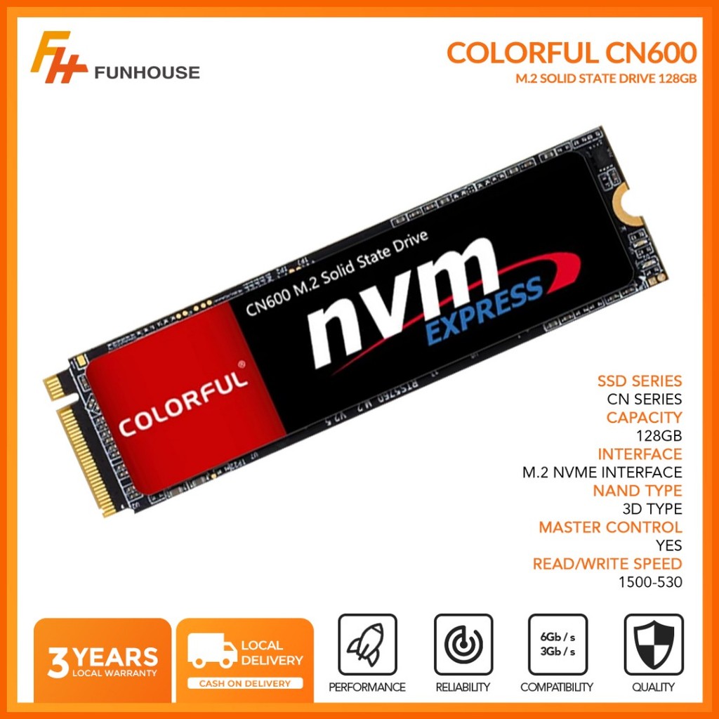 ☪ ☆ Colorful CN600 NVMe M.2 and CN600 Pro PCIe 3.0 NVMe M.2 SSD ...