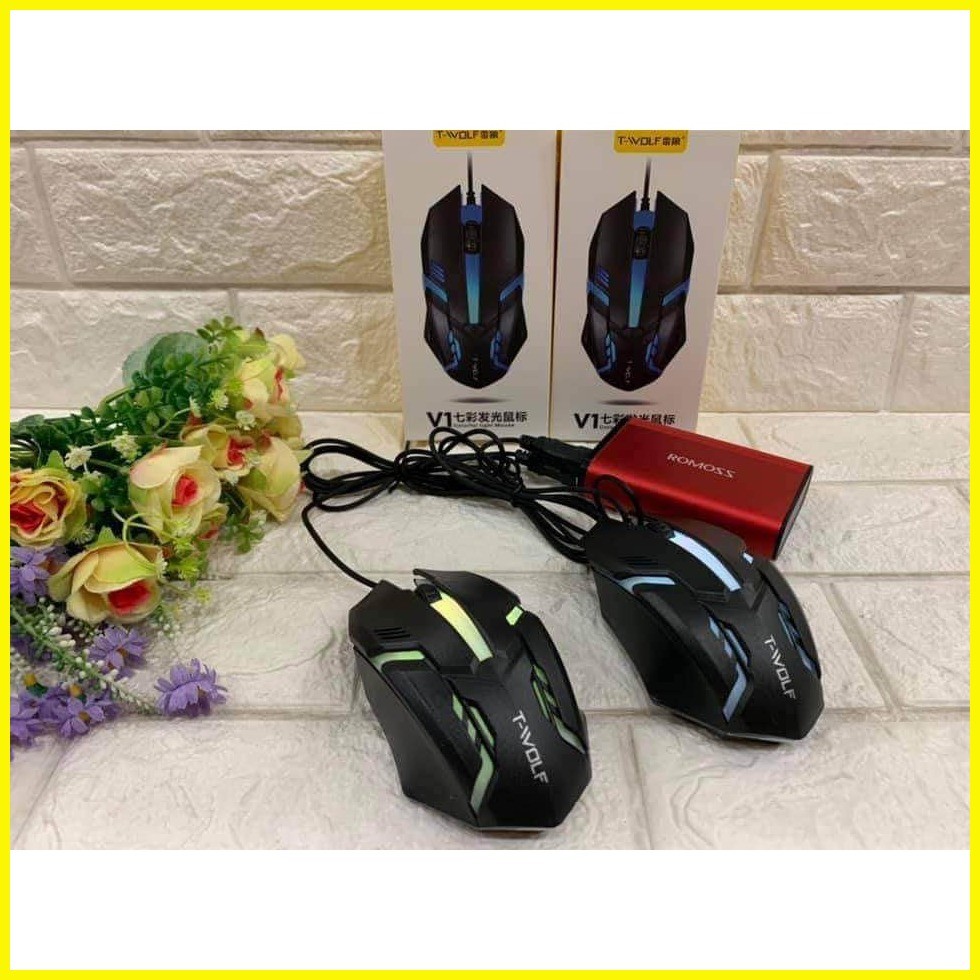 ♀ ♒ T-Wolf V1 RGB Gaming Mouse | Shopee Philippines