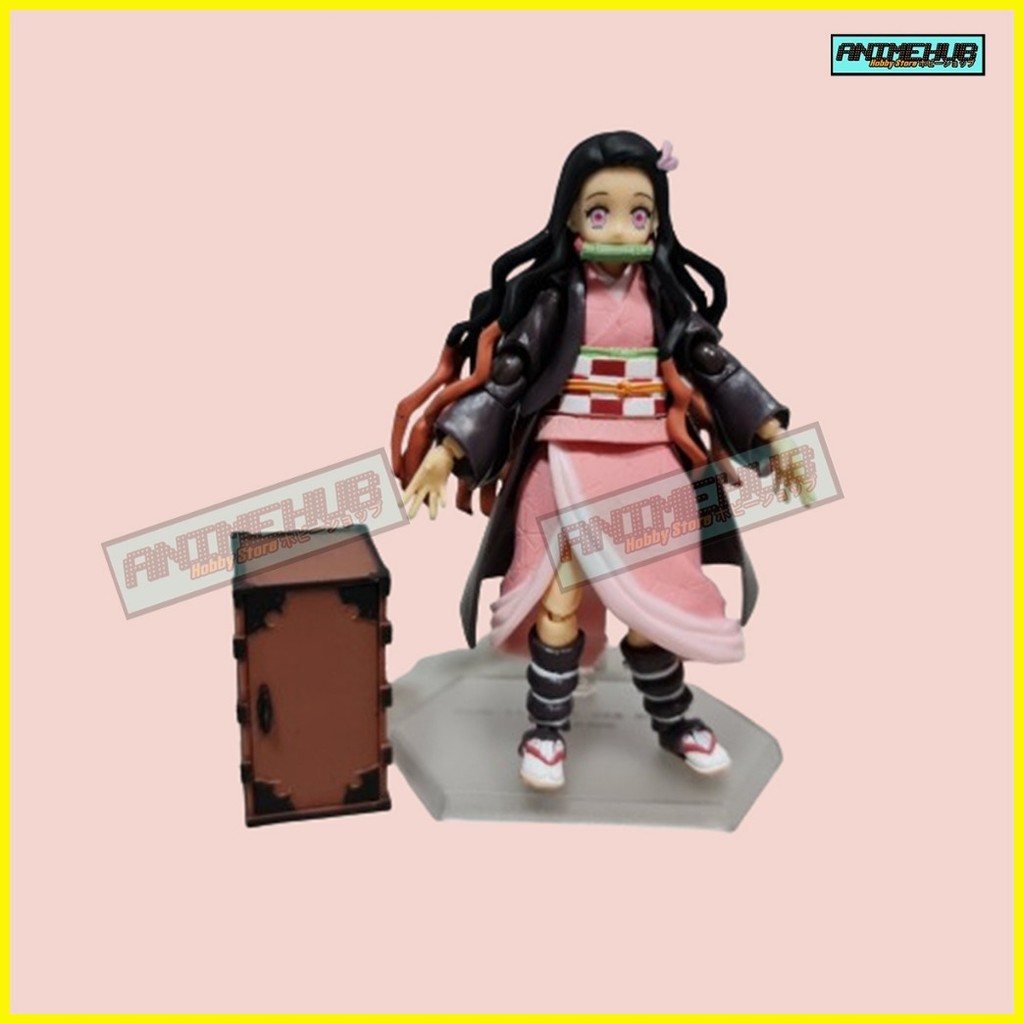 GSC Knock Off Demon Slayer Figma Nezuko Kamada DX ver. | Shopee Philippines
