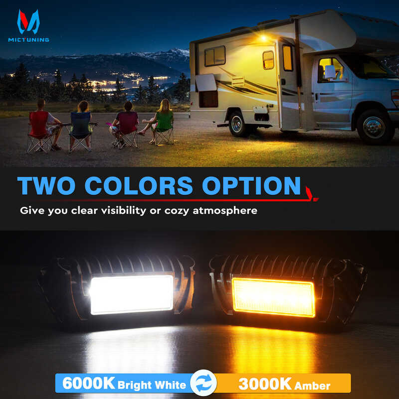 LED Mictuning Awning Porch Waterproof Motorhome Caravan Interior Wall ...