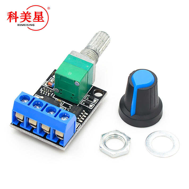 PWM DC motor speed regulator 5V-16V12V speed control switch 10A LED ...