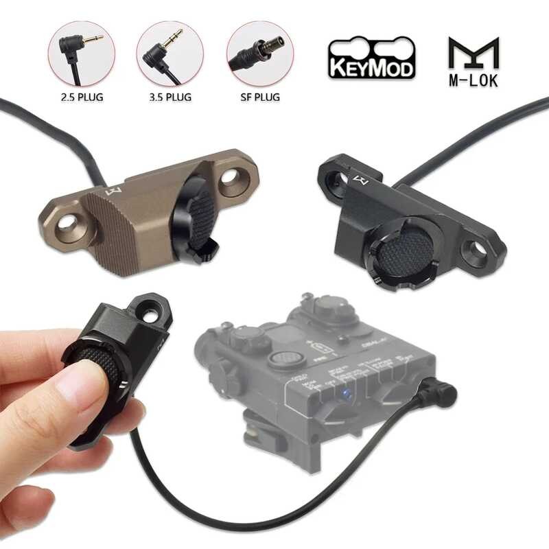 M300 Surefire M600 UNITY Remote Pressure Switch Button 2.5/3.5Mm/Sf ...