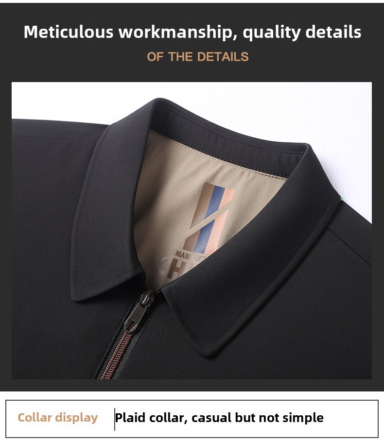 Men's Lightweight Jackets Full Zip Up Light coat formal for men formal ...