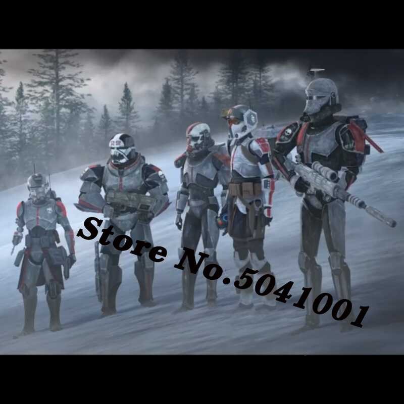 Bad The Batch Clone Troopers Hunter Crosshair Tech Wrecker Echo ...