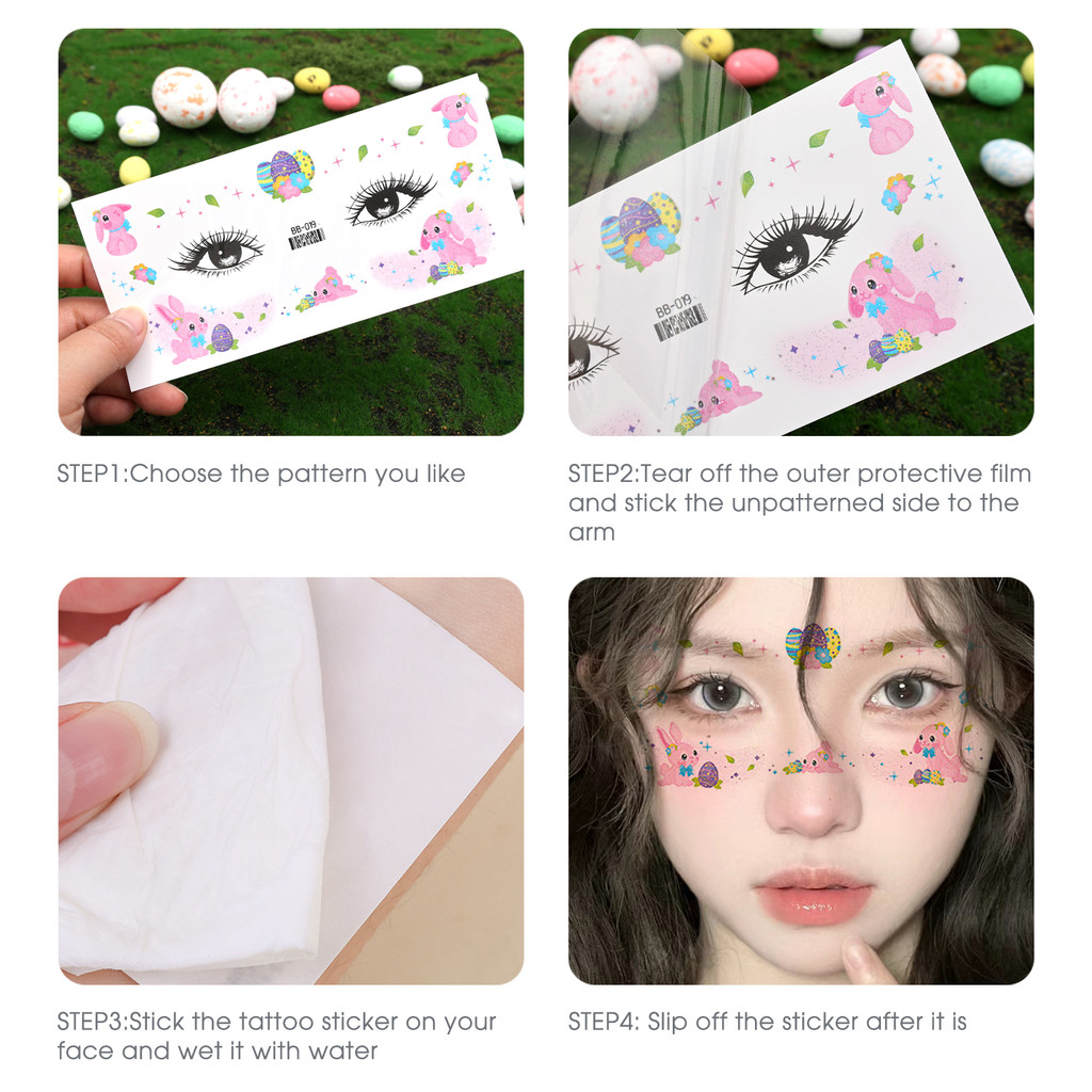 Elegant Resurrection Water Saving Transfer Powder Stickers - Sweet ...