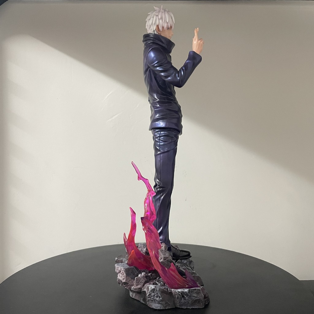 33cm Jujutsu Kaisen Gojo Satoru Standing Posture Two Face Replaced High ...
