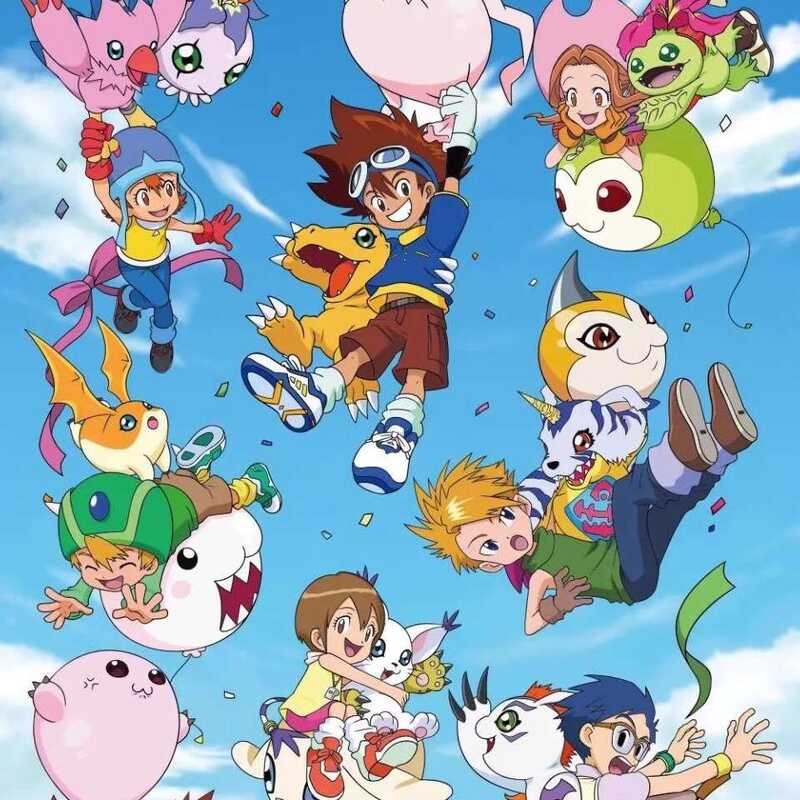 Authentic Bandai Digimon Balloon Adventure Blind Box 25th Anniversary ...