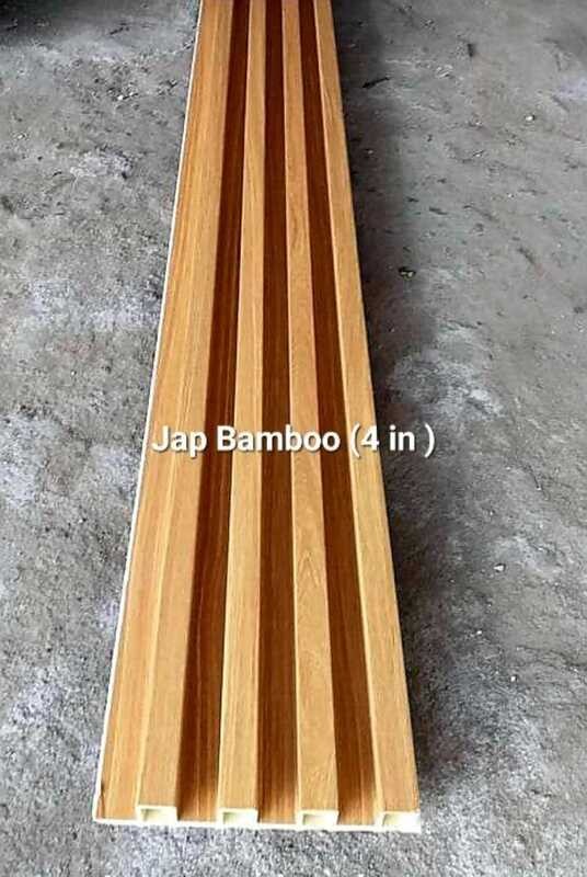 WPC Fluted Wall Panel TV Background Wall Ecological Wood, Waterproof ...