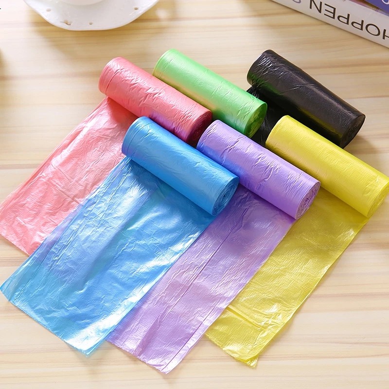 5 Rolls /Set 100pcs Garbage bag Thickened Kitchen Garbage Bag ...