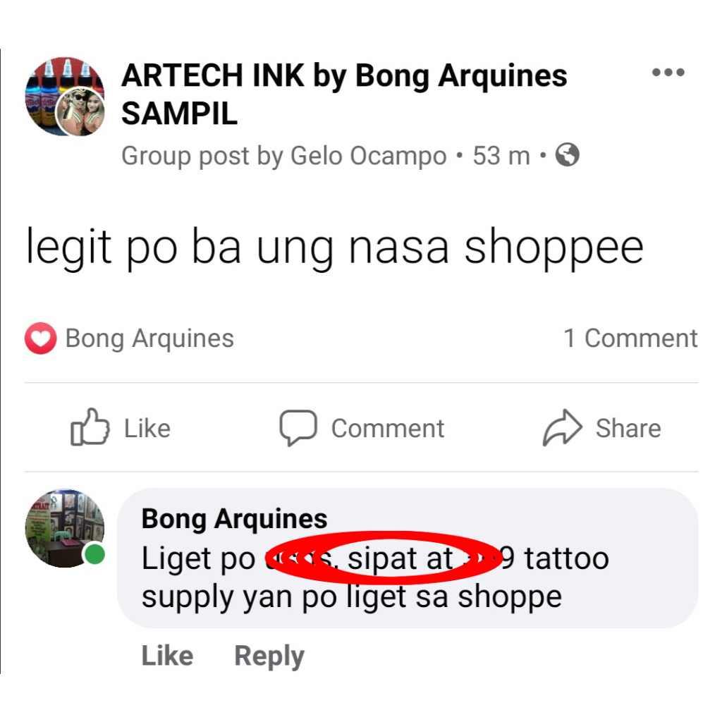 ARTECH INK COLORS - UV LIGHT INK COLORS SINGLE (Originally Filipino ...