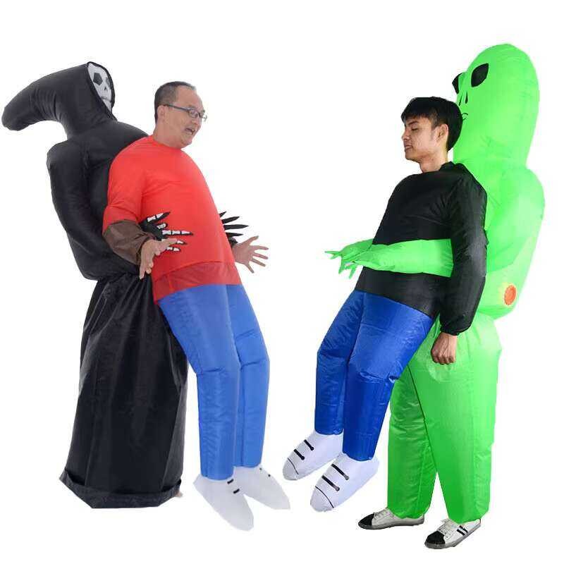 Tt Tt Alien Ghost Hugging Inflatable Cosplay Nakakatawa Halloween ...