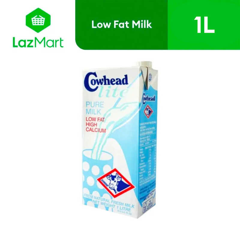 Cowhead Lite Low Fat Fresh Milk UHT 1L | Shopee Philippines