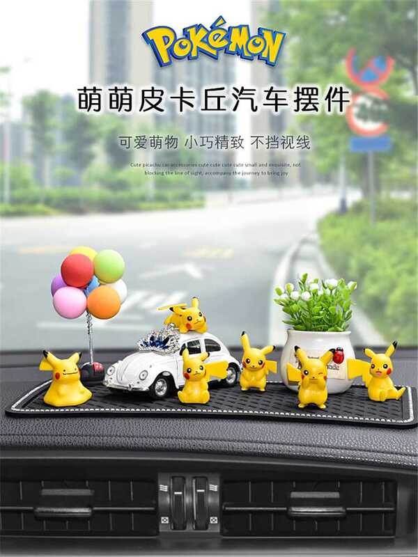 Pikachu Mini Car perfume Decoration Car Interior Decoration Center ...