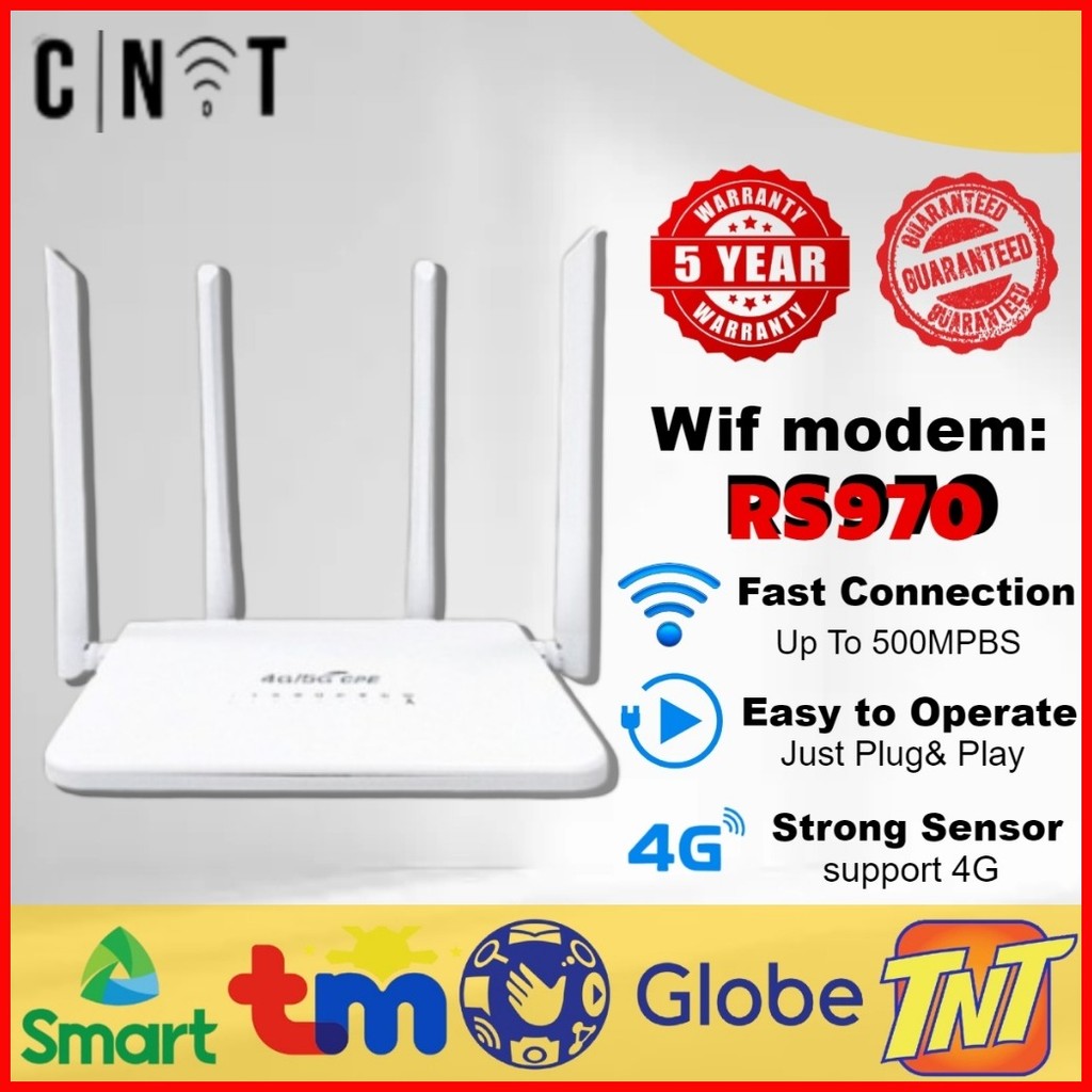 UPGRADED Version RS970 PRO 2024 Modified Unlimited Hotspot 4G LTE Modem ...