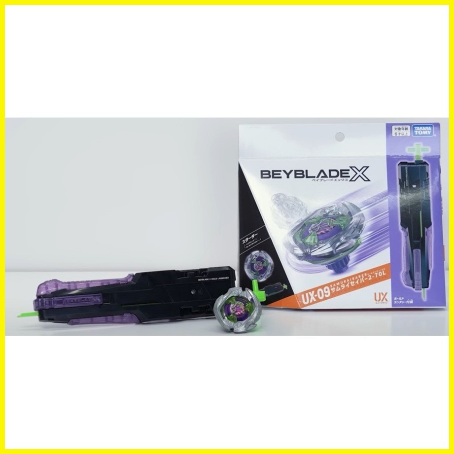 ♀ ♒ 11/2 New releaseBEYBLADE X Beyblade X UX-09 Starter Samurai Saber 2 ...