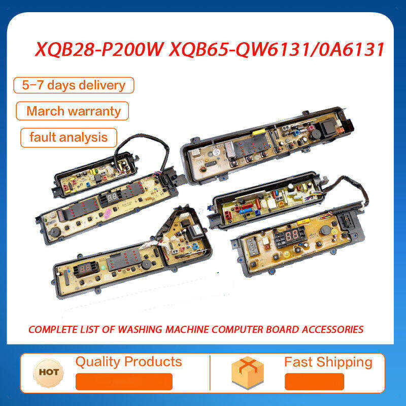 Xqb65-Qw6131/0A6131 Xqb28-P200w Automatic Washing Hine XQB Computer Circuit Control Main Board ...