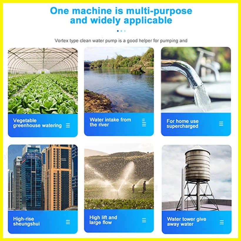 ☃ ☫ ⭐ 1HP Electric Jet Pump Water Pump Self Priming Jetmatic Heavy Duty ...