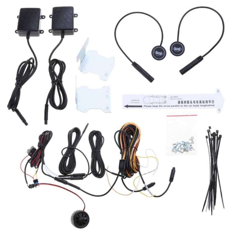 Car 2 7B BSD Bd Spotradar Detection System Microwave Sensor Change Lane ...