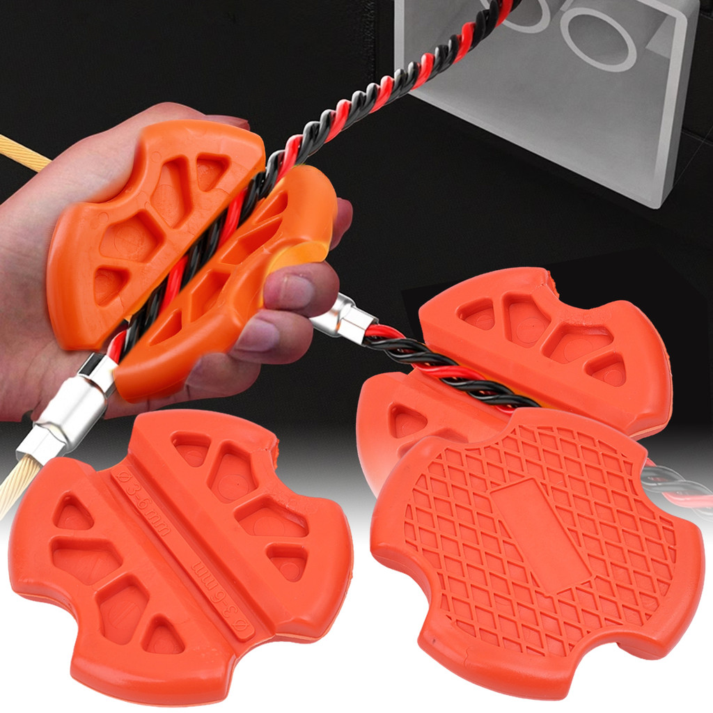 Non-Slip Rubber Wire Pulling Grips, Cable Threading Assistant Tool ...