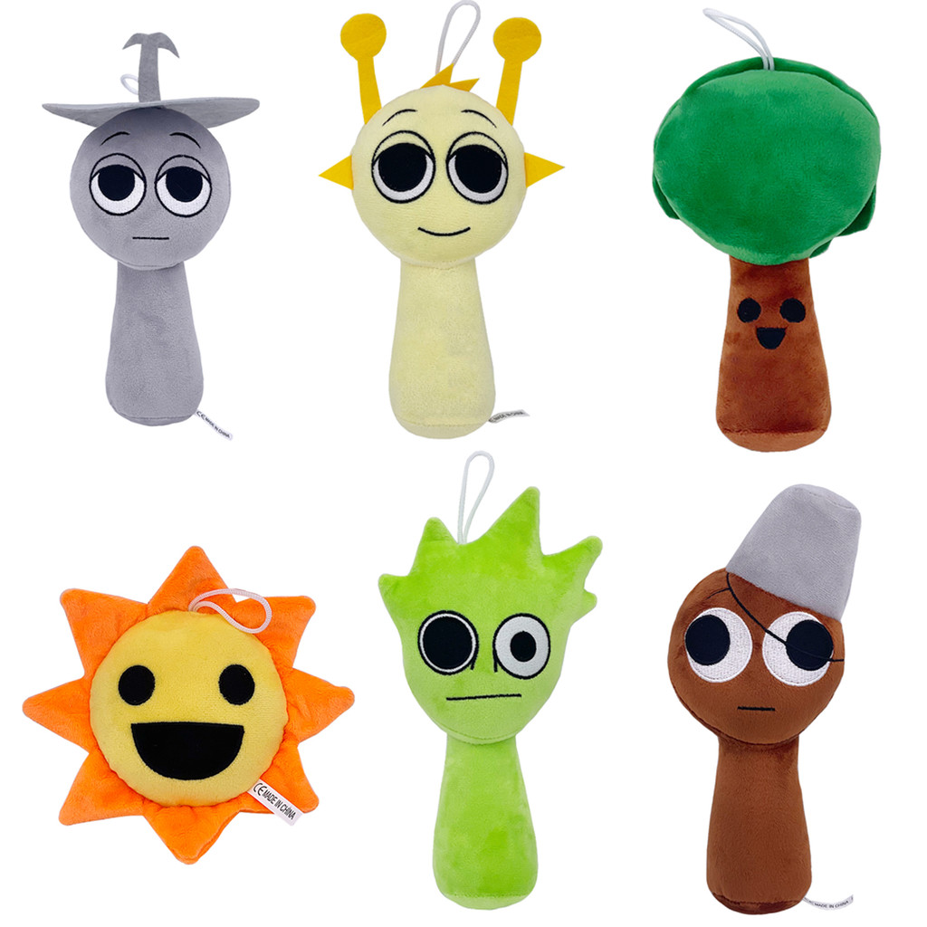 Sprunki Plush Toys Incredibox Sprunki Stuffed Doll Sprunki Game Singers ...